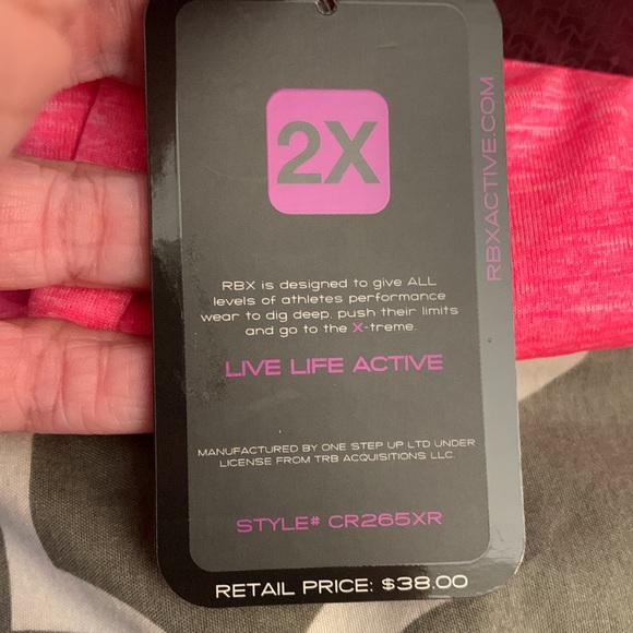 RBX | Tops | Nwt Rbx 2x Performance Shirt Moisture Wicking | Poshmark